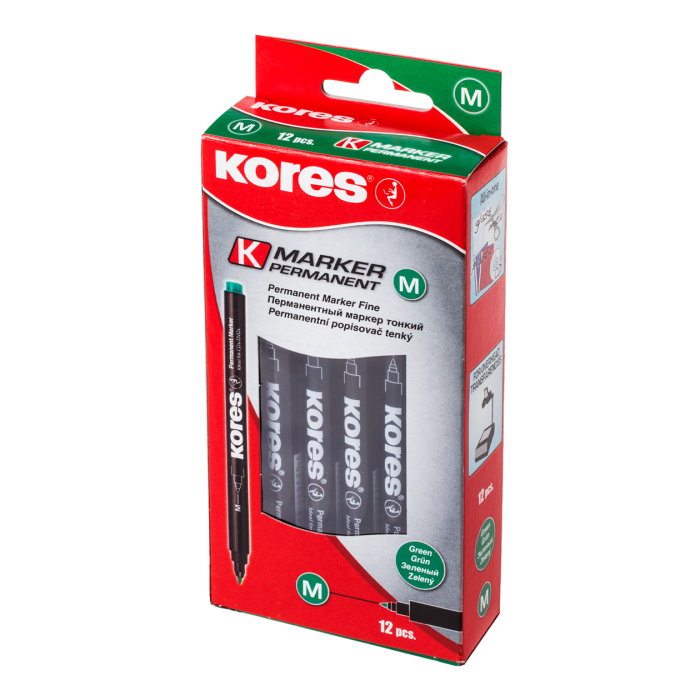 kores.com: Permanent K-Marker Fine M