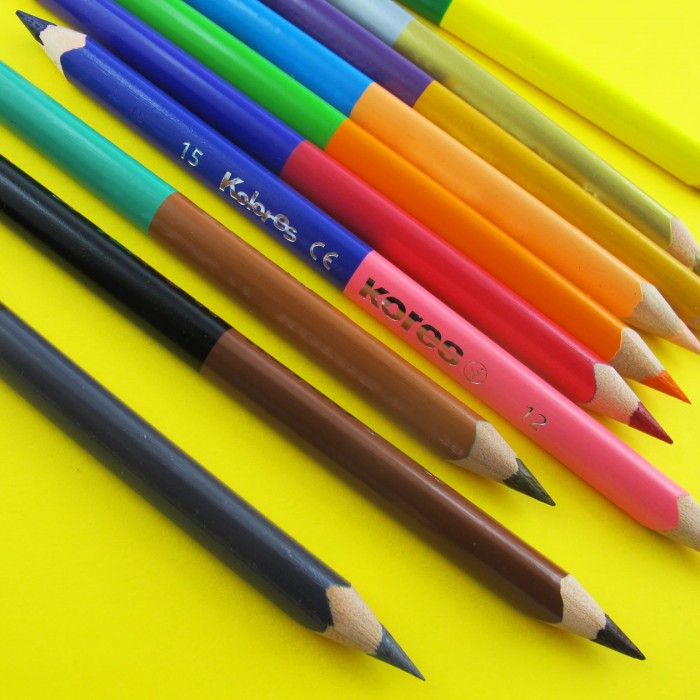 kores.com: Kolores Jumbo Coloured Pencils