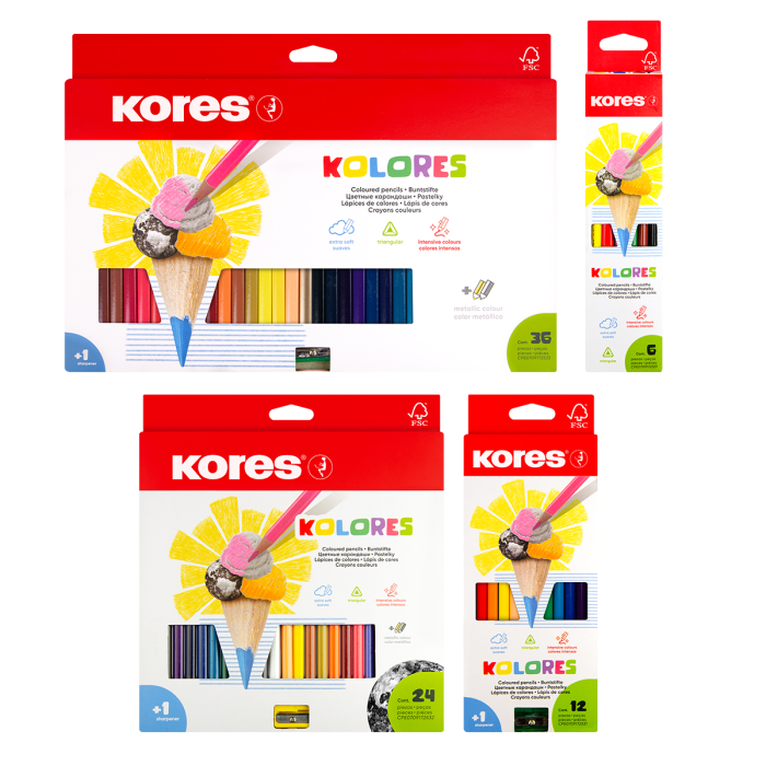 kores.com: Kores Kolores Coloured Pencils